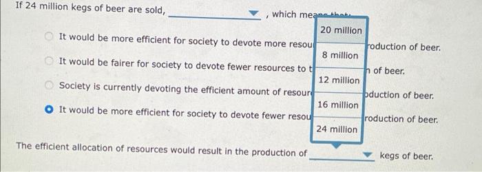 Solved 5. Using marginal analysis to find the efficient | Chegg.com
