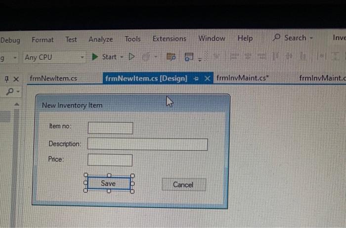 Solved Need assistance filling out code in C#, there are two | Chegg.com