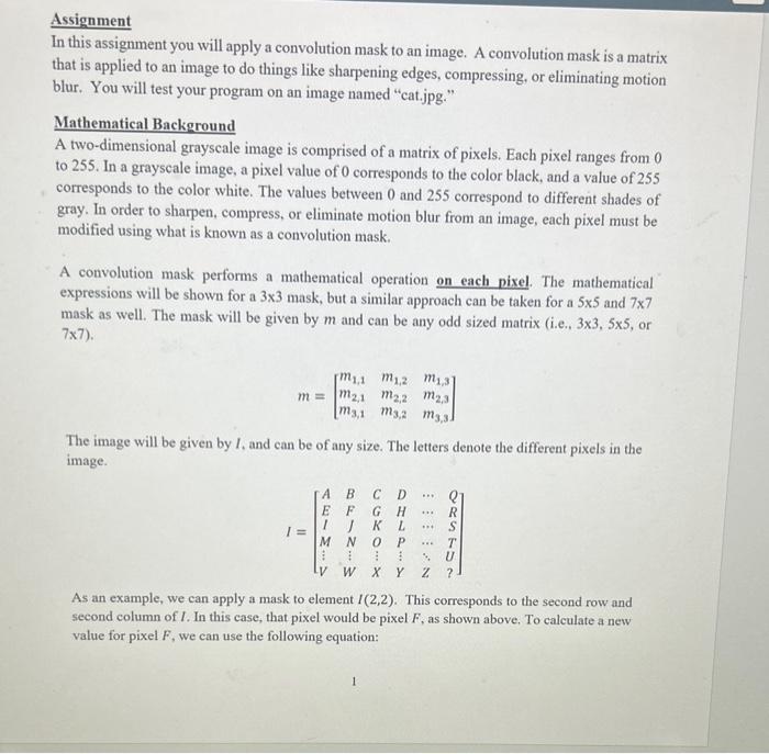 Solved Use Matlab And Do Not Use Any In Build Commands Like