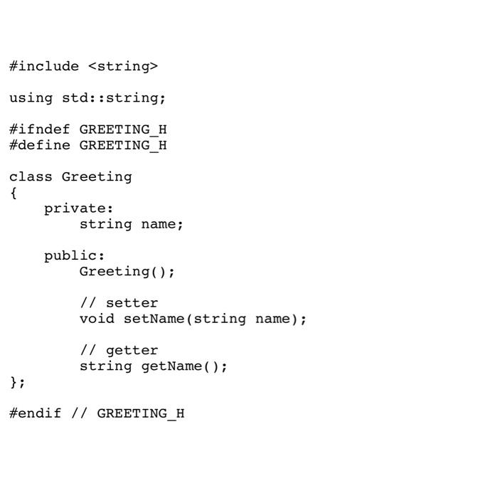 Solved Take the provided files: - a single C++ file | Chegg.com