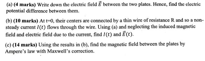 Solved As shown in the figure below, two very large parallel | Chegg.com
