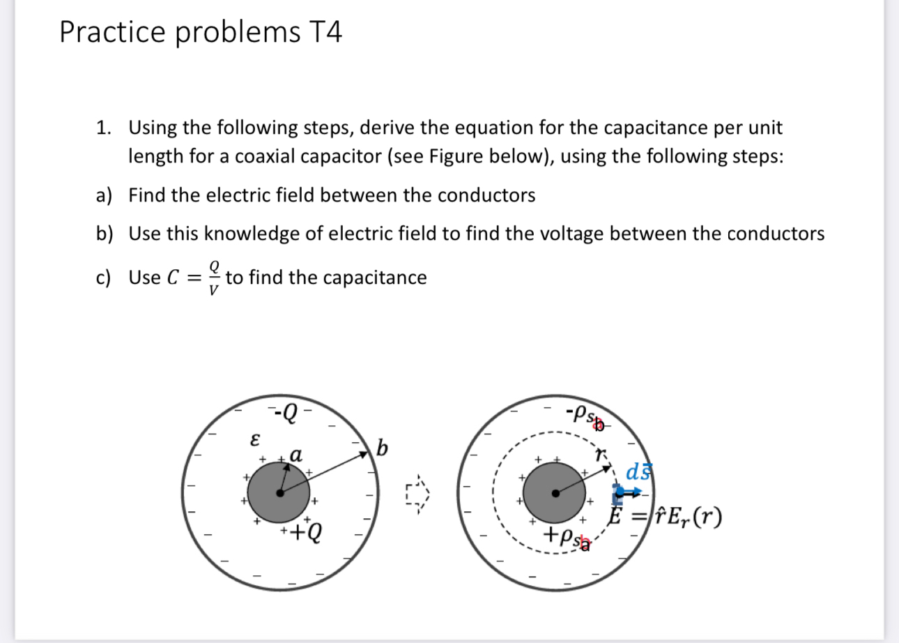 Solved Practice problems T4Using the following steps, derive | Chegg.com