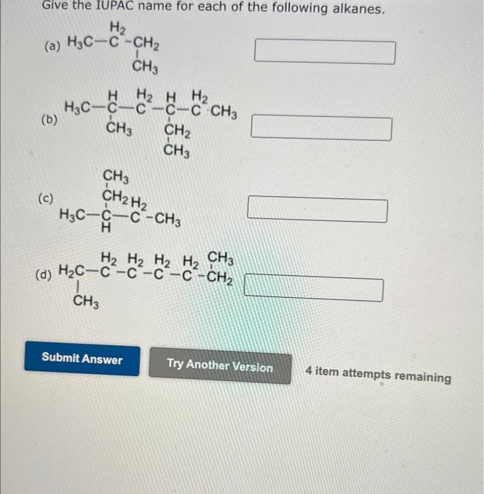 Solved 4 item attempts remaining | Chegg.com