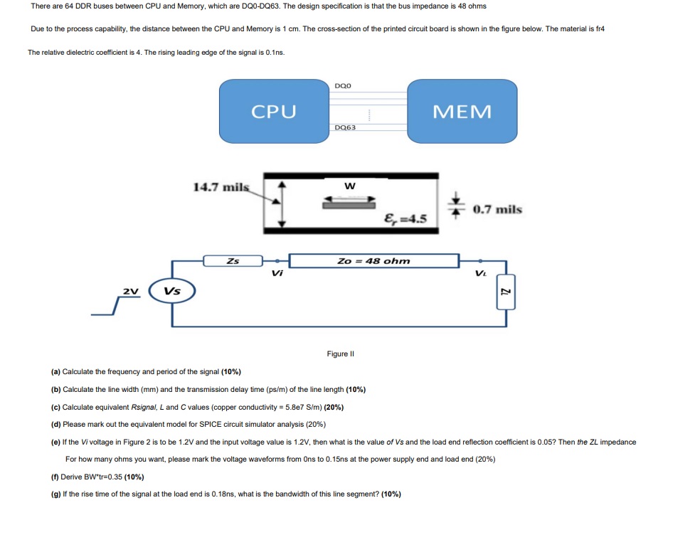 There are 64 ﻿DDR buses between CPU and Memory, which | Chegg.com