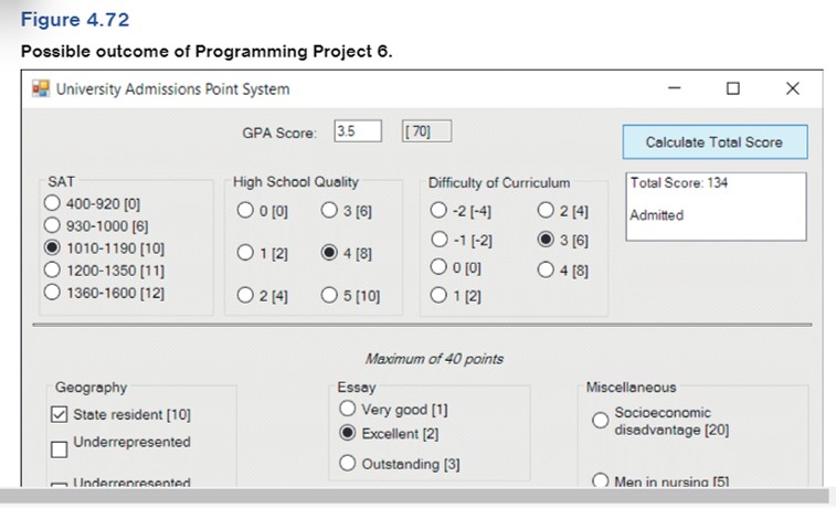 Solved The admissions offices of colleges often rely on a | Chegg.com