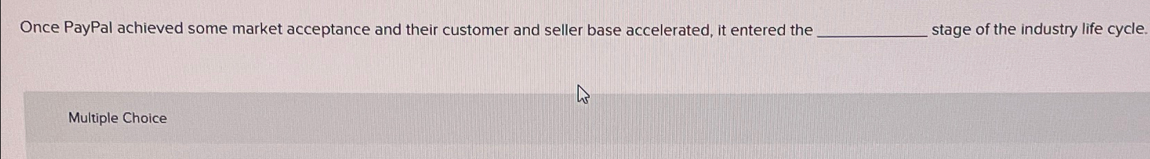 Solved Once PayPal achieved some market acceptance and their | Chegg.com