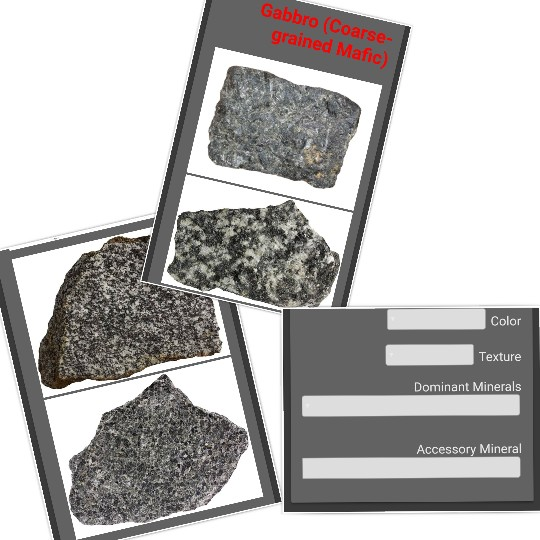 Solved Color Granite (Coarse grained Felsic Texture Dominant | Chegg.com