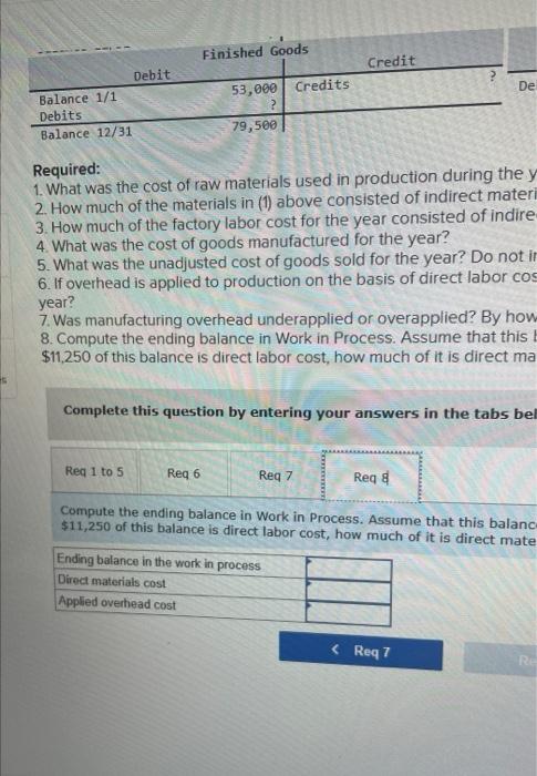Solved Problem 3-11 (Algo) T-Account Analysis of Cost Flows | Chegg.com
