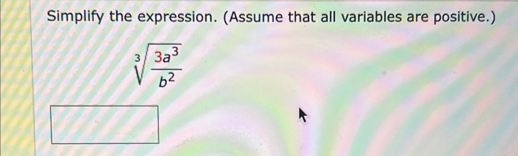 Solved Simplify the expression. (Assume that all variables | Chegg.com