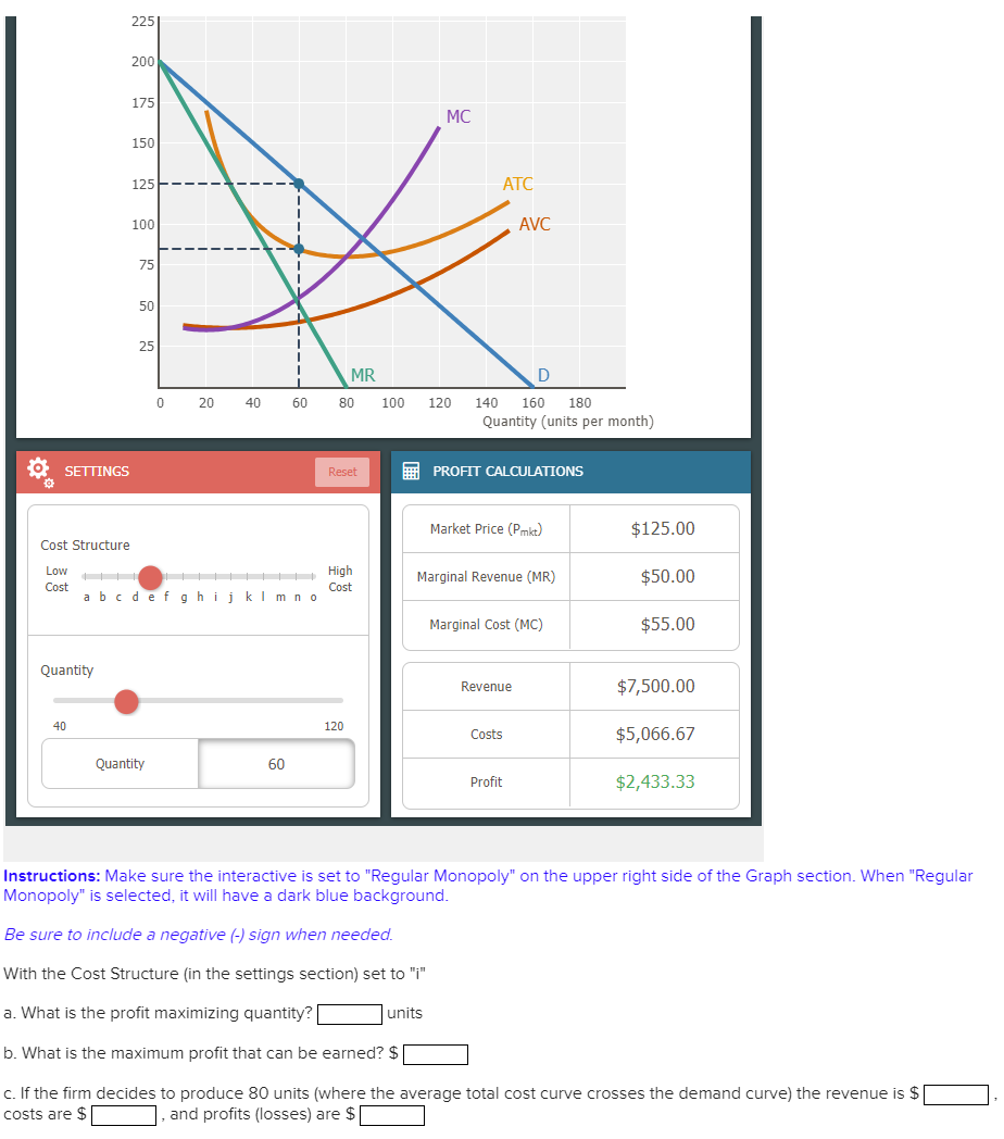 Solved Cost StructureLowHighCosta b c def gh i j k I m | Chegg.com