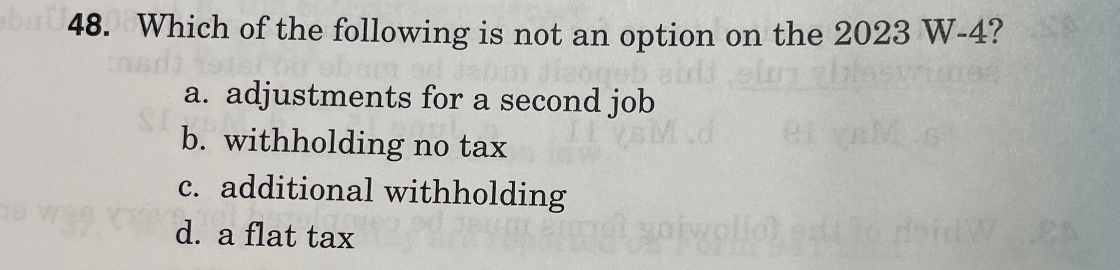 Solved Which of the following is not an option on the | Chegg.com