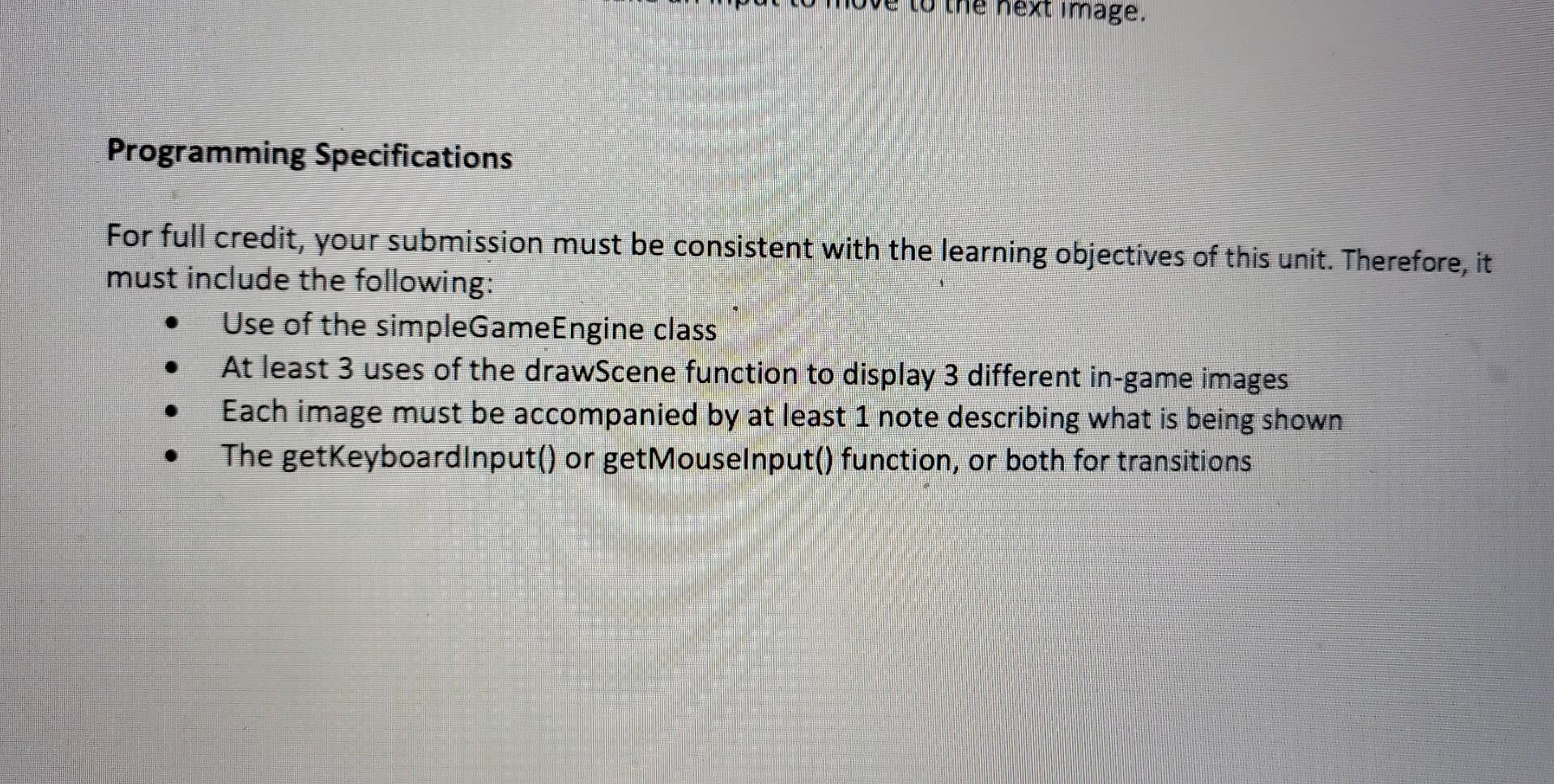 Solved For your final project, you will be creating custom | Chegg.com