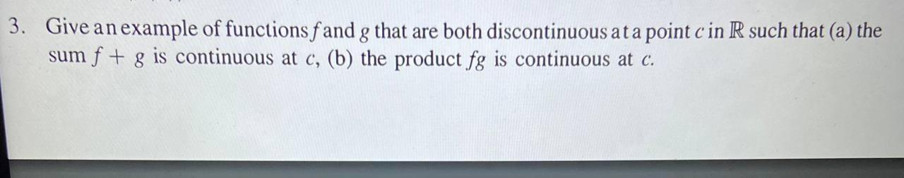 Solved 3. Give an example of functions fand g that are both | Chegg.com