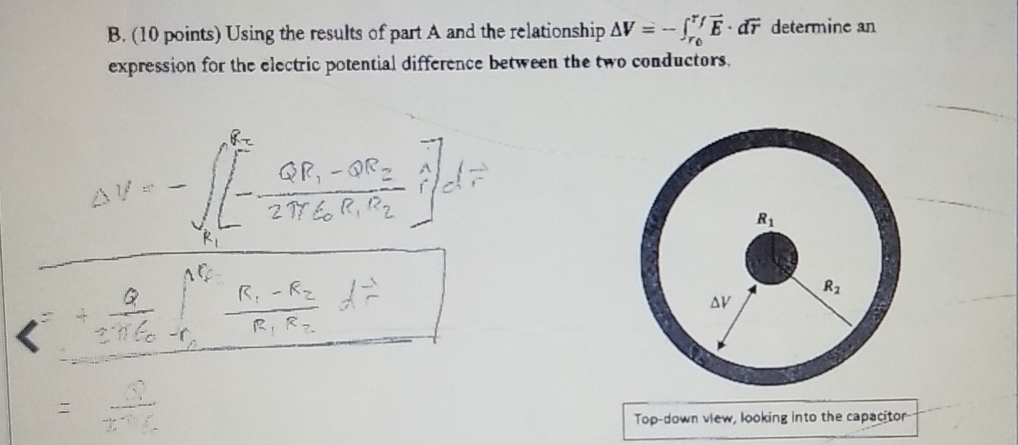 Solved B. (10 ﻿points) ﻿Using the results of part A and the | Chegg.com