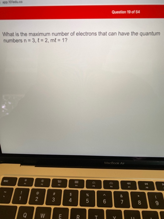 Solved app.101edu.co Question 19 of 54 What is the maximum | Chegg.com