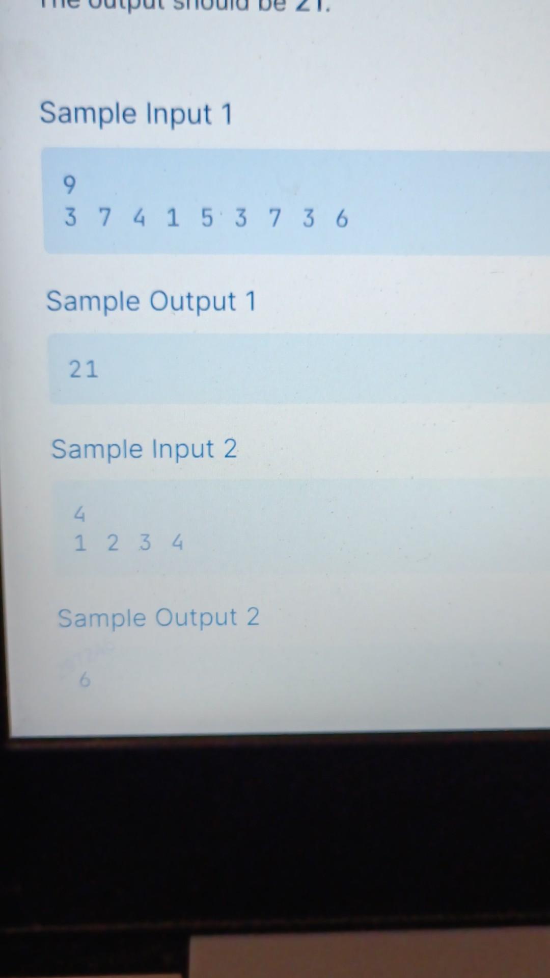 Solved Easy Problem - 2 James has arranged N number of poles | Chegg.com