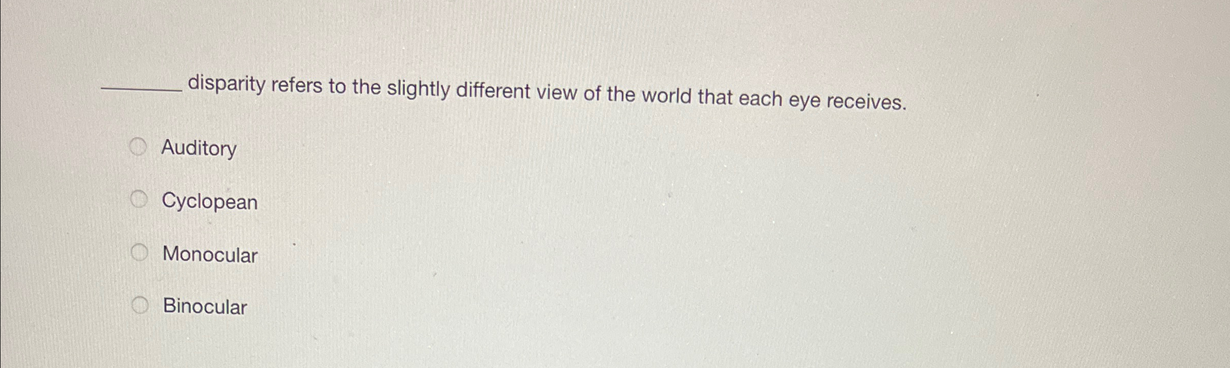 Solved disparity refers to the slightly different view of | Chegg.com Solved disparity refers to the slightly different view of | Chegg.com