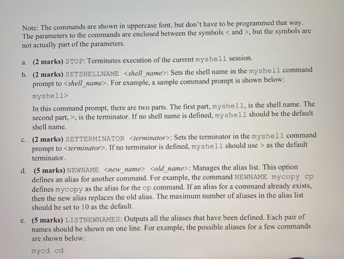 Solved prt 1 implementing myshell and capturing result your | Chegg.com