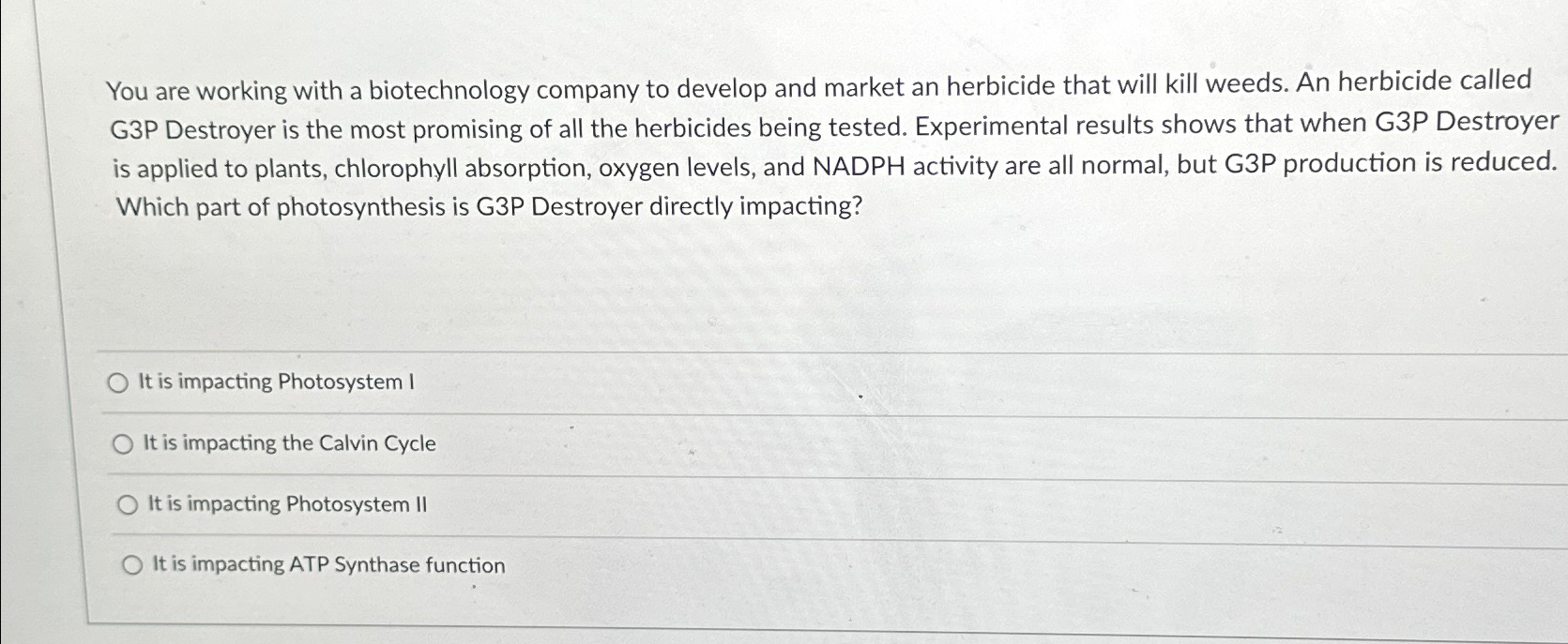 Solved You are working with a biotechnology company to | Chegg.com