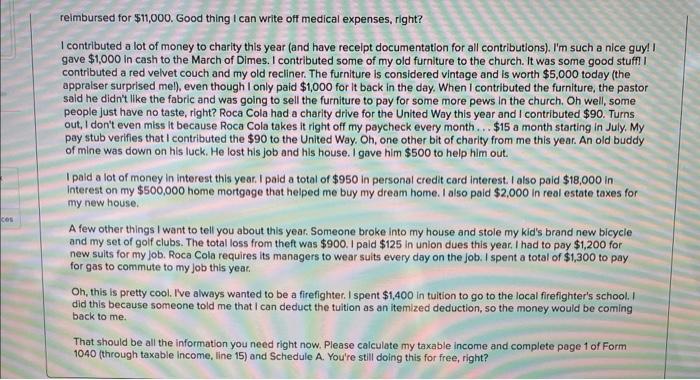 Solved Read the following letter and help Shady Slim with | Chegg.com
