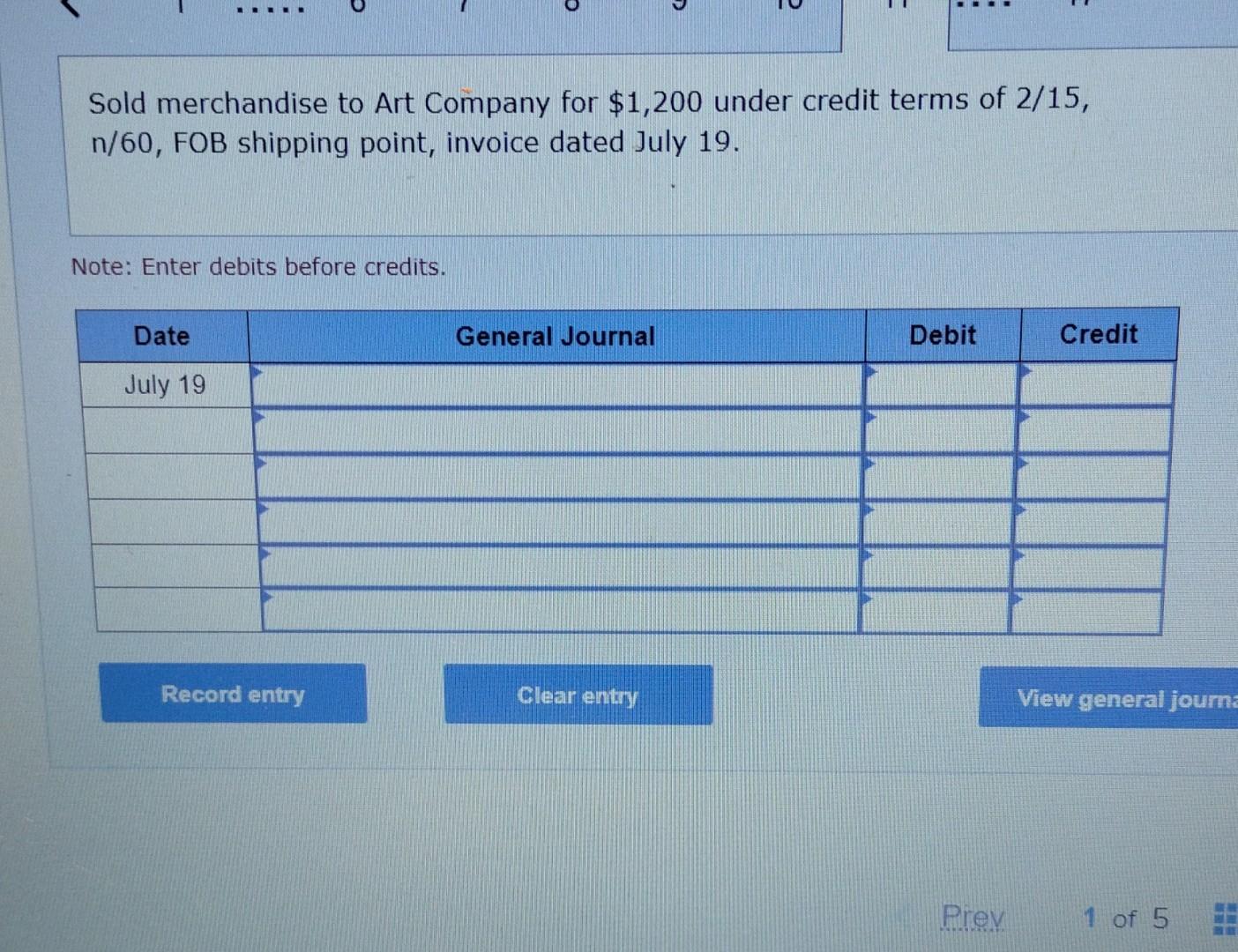 Solved Prepare journal entries to record the following | Chegg.com