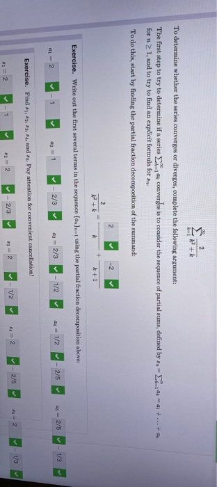 Solved (Select all that apply) Now, let 8n = . The sequence | Chegg.com