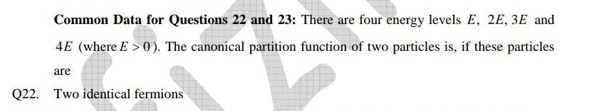 Solved Common Data for Questions 22 and 23: There are four | Chegg.com