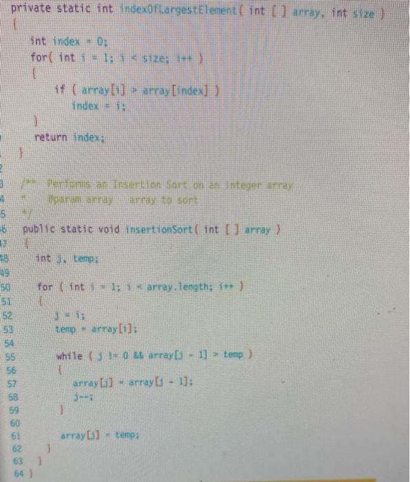 Solved can you explain how to turn this into a generic sort | Chegg.com