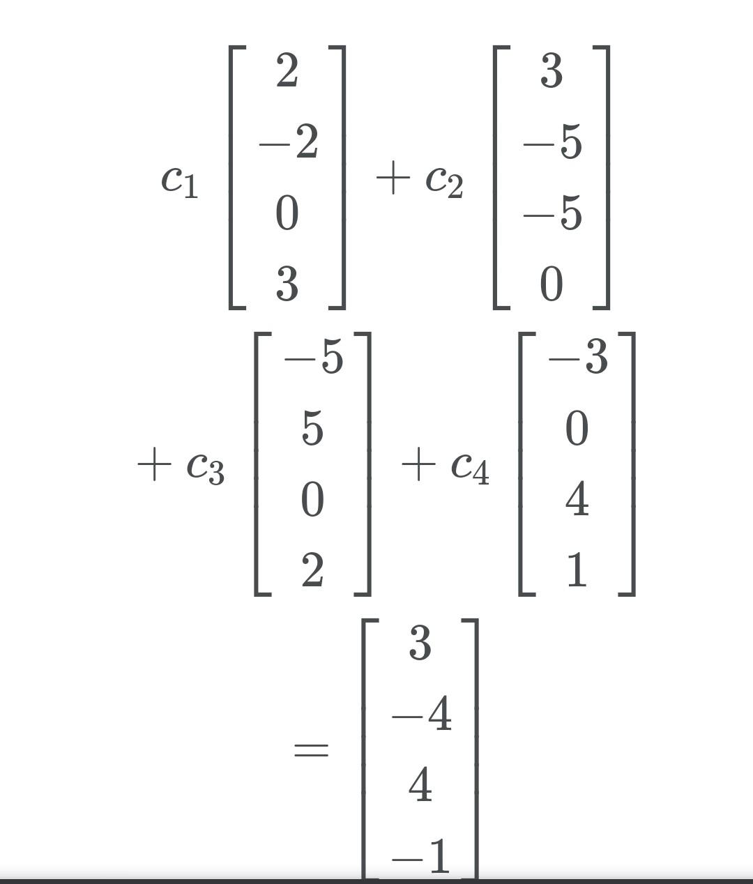 Solved Consider the equation below, about a linear | Chegg.com