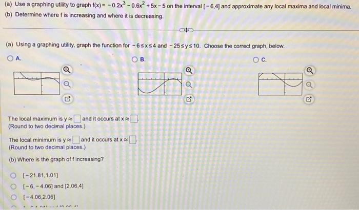 Solved (a) Use a graphing utility to graph | Chegg.com