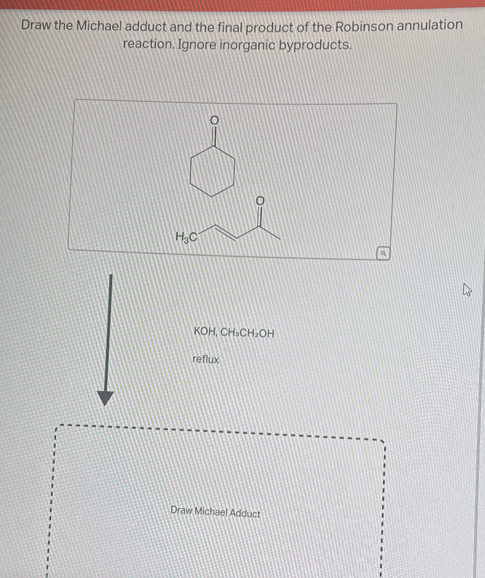 Solved Draw the Michael adduct and the final product of the | Chegg.com