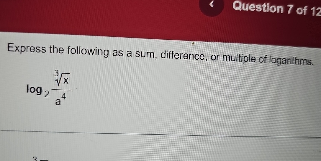 Solved Express the following as a sum, difference, or | Chegg.com