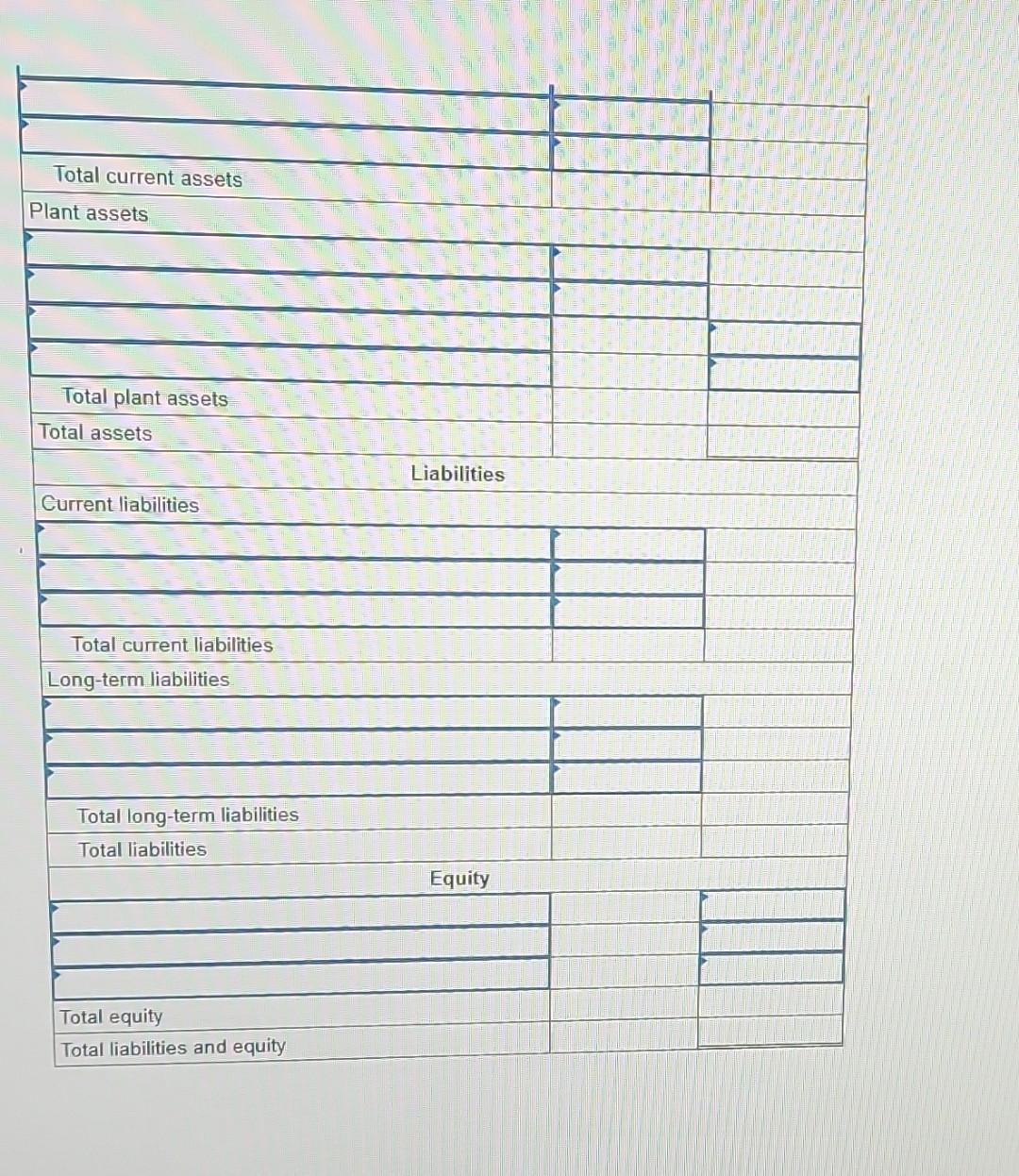 Solved Adams Company reports the following balance sheet | Chegg.com