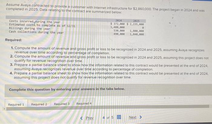 Solved Prepare a partial balance sheet to show how the | Chegg.com