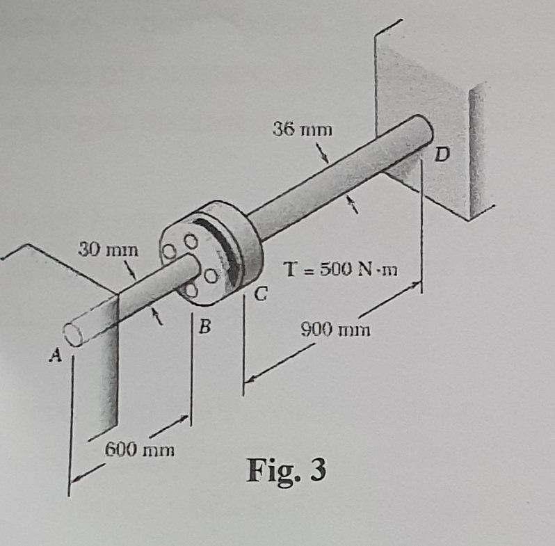 Solved civil engineering 4. (15pts) ﻿Two solid steel shafts | Chegg.com