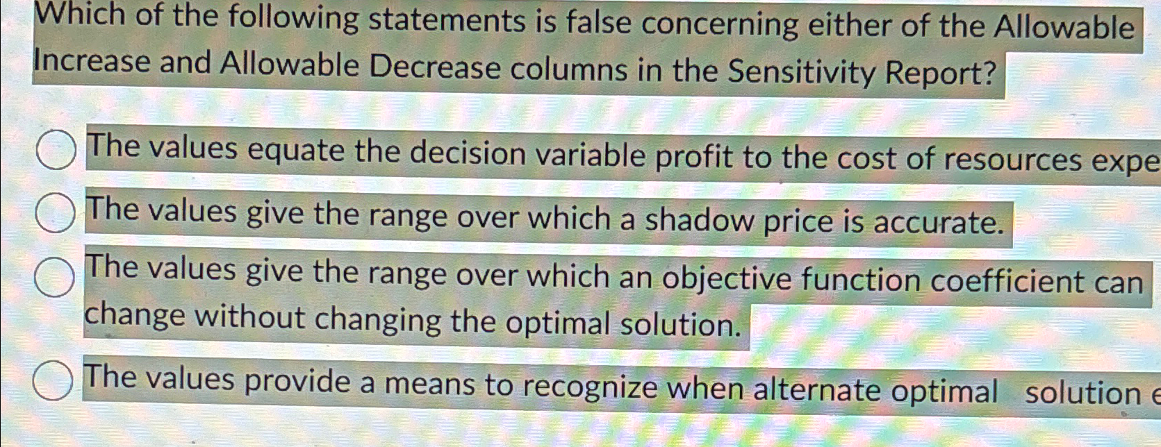 Solved Which of the following statements is false concerning | Chegg.com