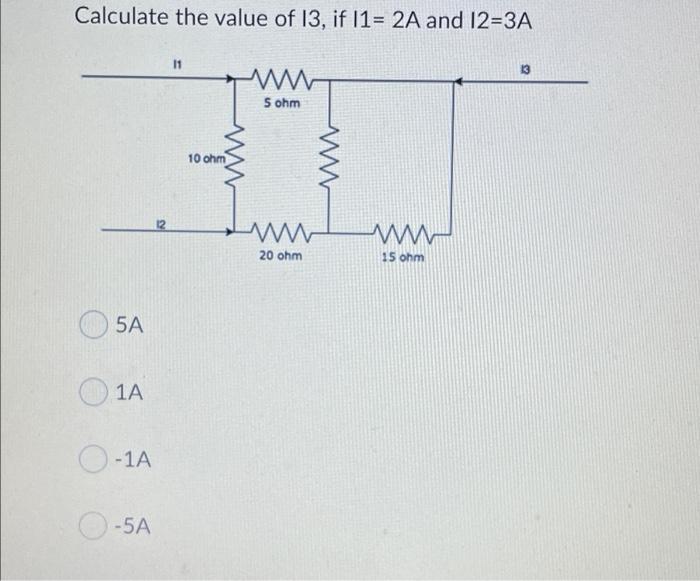 Solved Calculate the current across the 20 ohm resistor D. w | Chegg.com