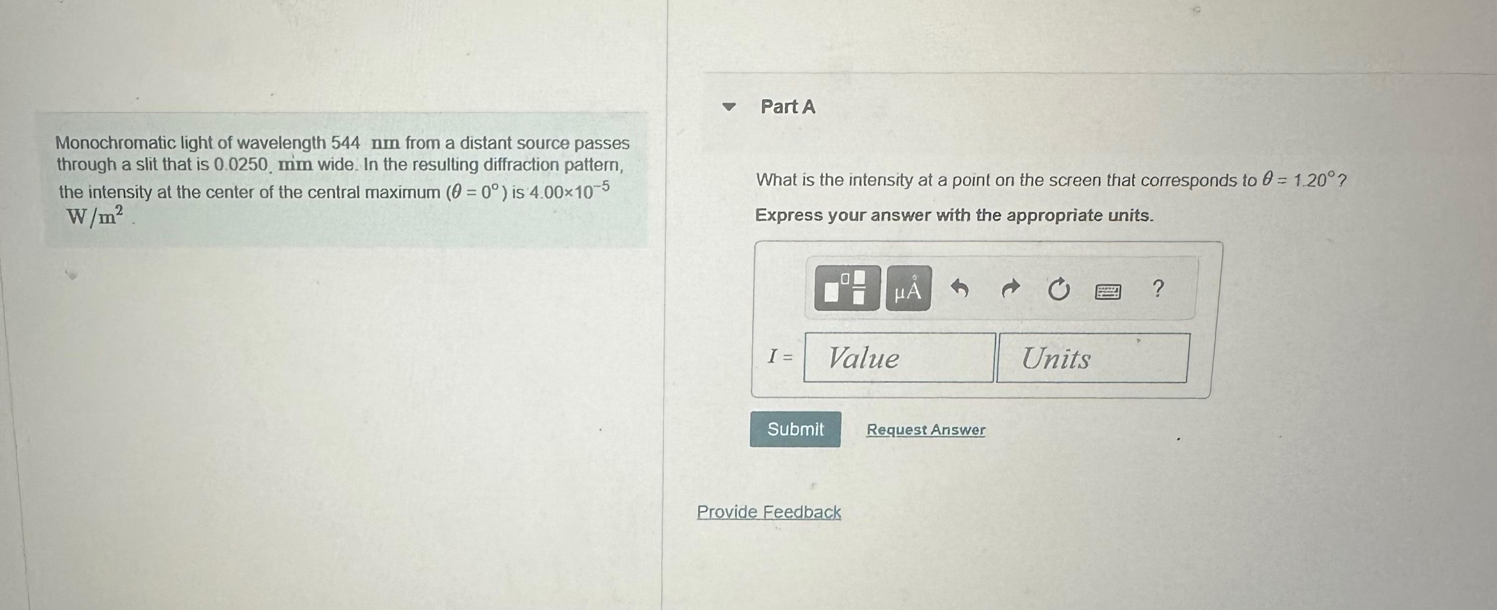 Solved Monochromatic Light Of Wavelength 544nm ﻿from A