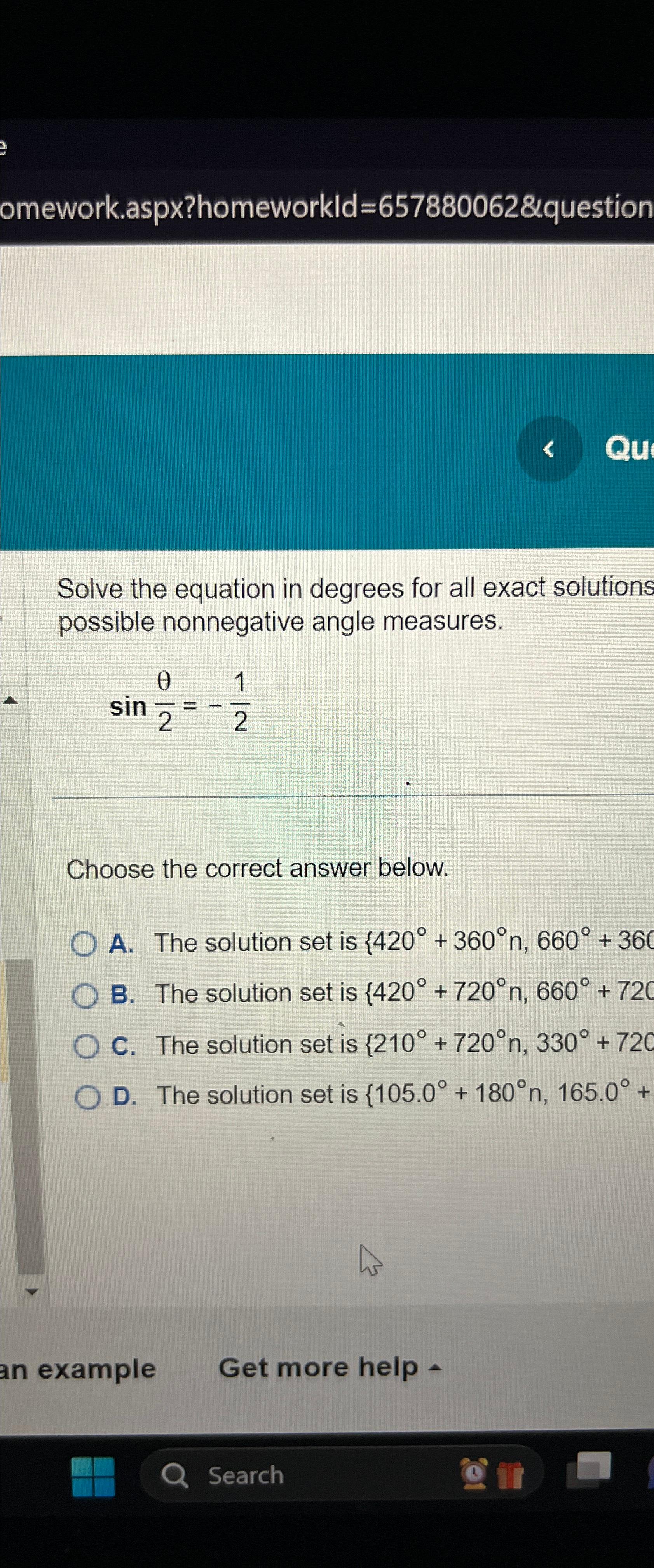 Solved omework.aspx?homeworkld=657880062&questionSolve the | Chegg.com