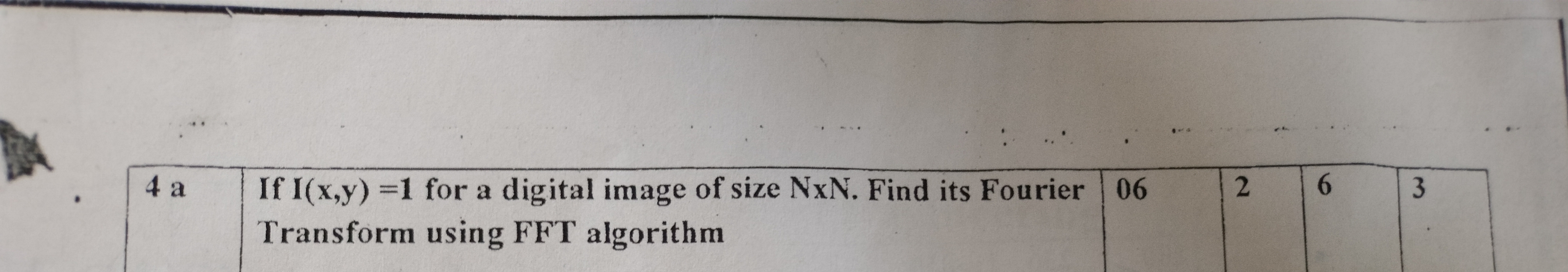 Solved If I(x,y)=1 ﻿for a digital image of size NxN. ﻿Find | Chegg.com