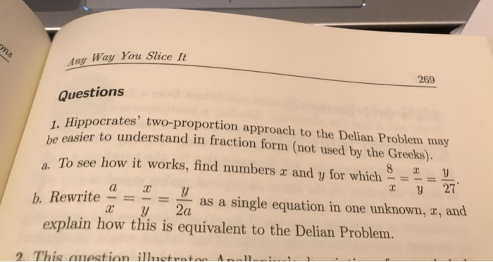 Solved OTLS Any Way You Slice It 269 Questions Hippocrates' | Chegg.com