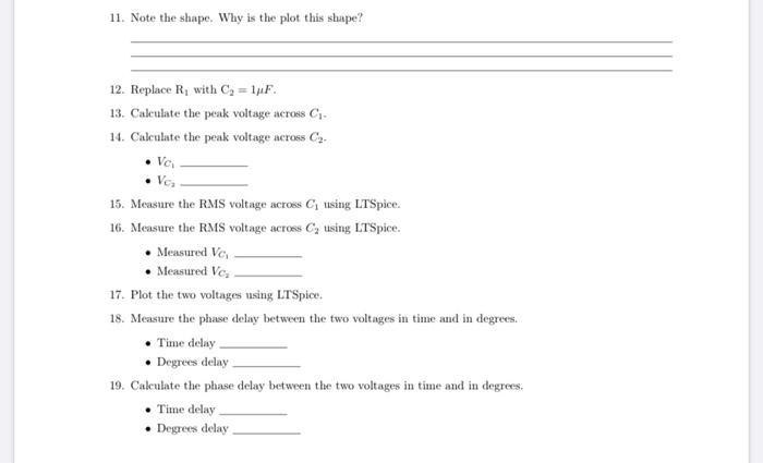 Solved Measuring Phase Difference In LTSpice To Measure Chegg