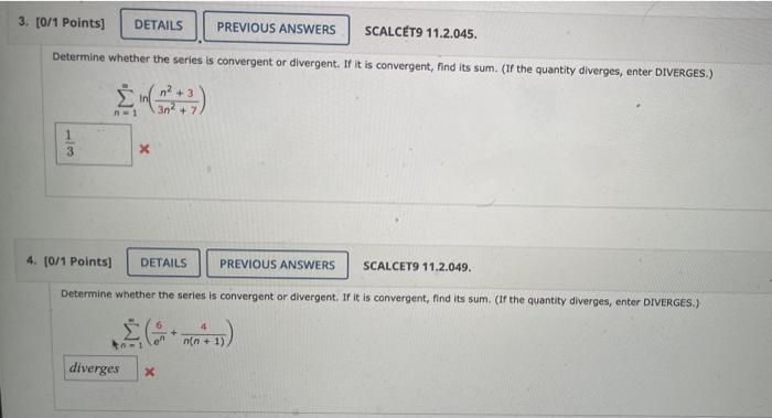 Solved 3. [0/1 Points] DETAILS PREVIOUS ANSWERS SCALCÉT9 | Chegg.com
