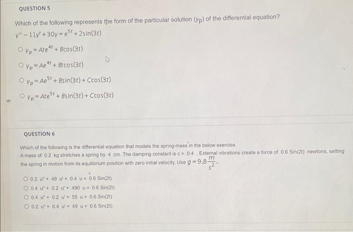 Solved QUESTION 2 Solve the given differential equation | Chegg.com
