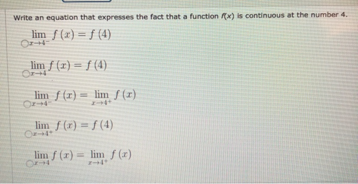 Solved Write an equation that expresses the fact that a | Chegg.com