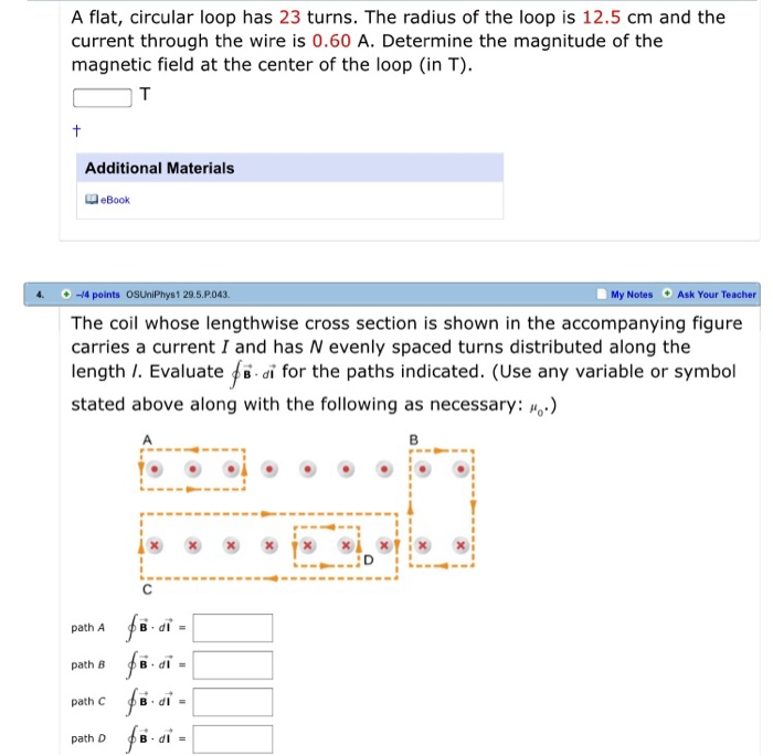 Solved A flat, circular loop has 23 turns. The radius of the | Chegg.com