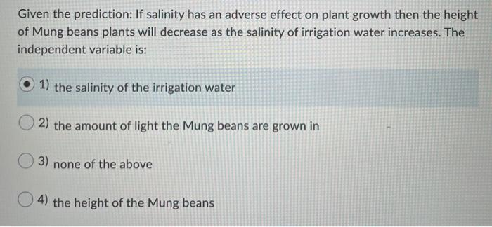 Solved Which of the following is not an important criterion | Chegg.com