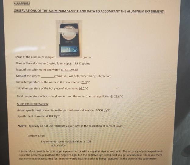 Solved My COM LEAD OBSERVATIONS OF THE LEAD SAMPLE The lead | Chegg.com