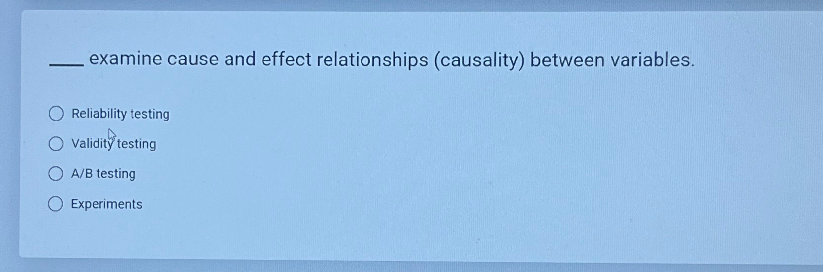 Solved examine cause and effect relationships (causality) | Chegg.com