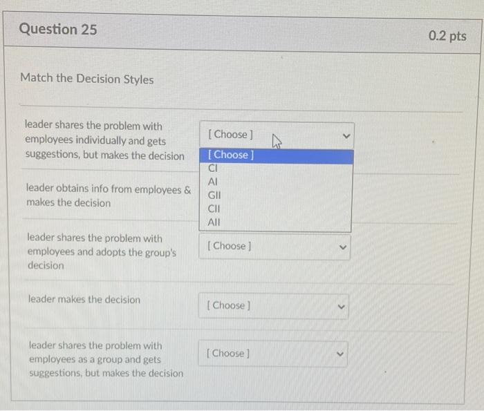 Solved Match the Components of Path-Goal Theory Subordinate | Chegg.com